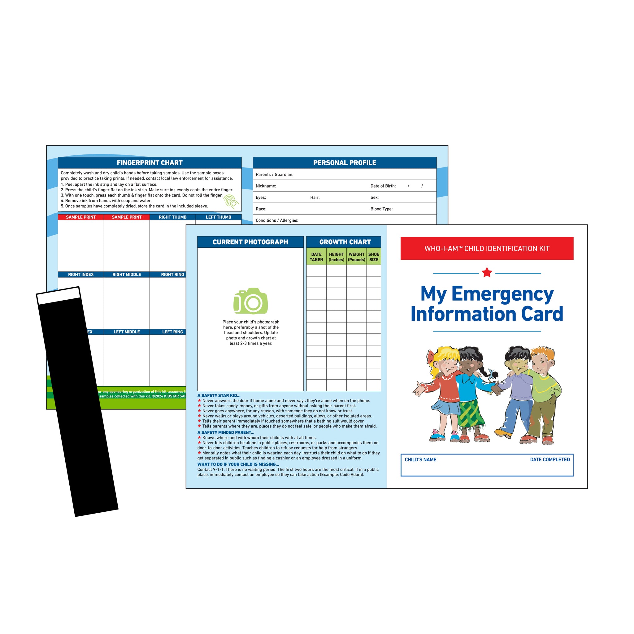 Child Fingerprint Kits Standard – KidStar Safety